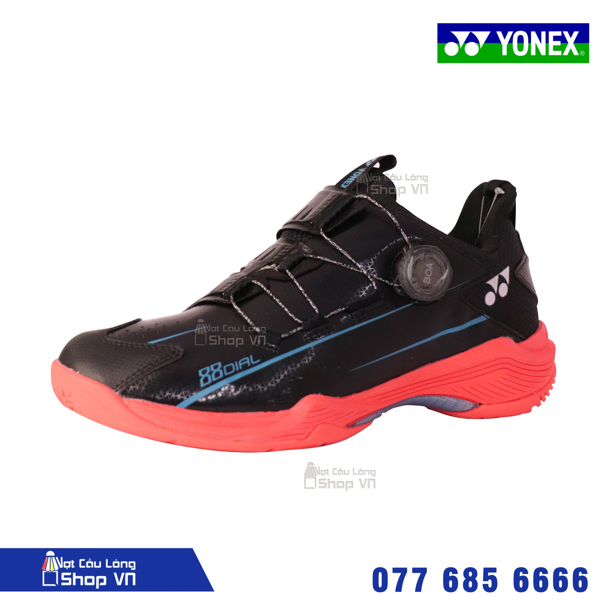 Giày cầu lông Yonex 88 Dial 2 JP Đen Xanh - Nội địa Nhật