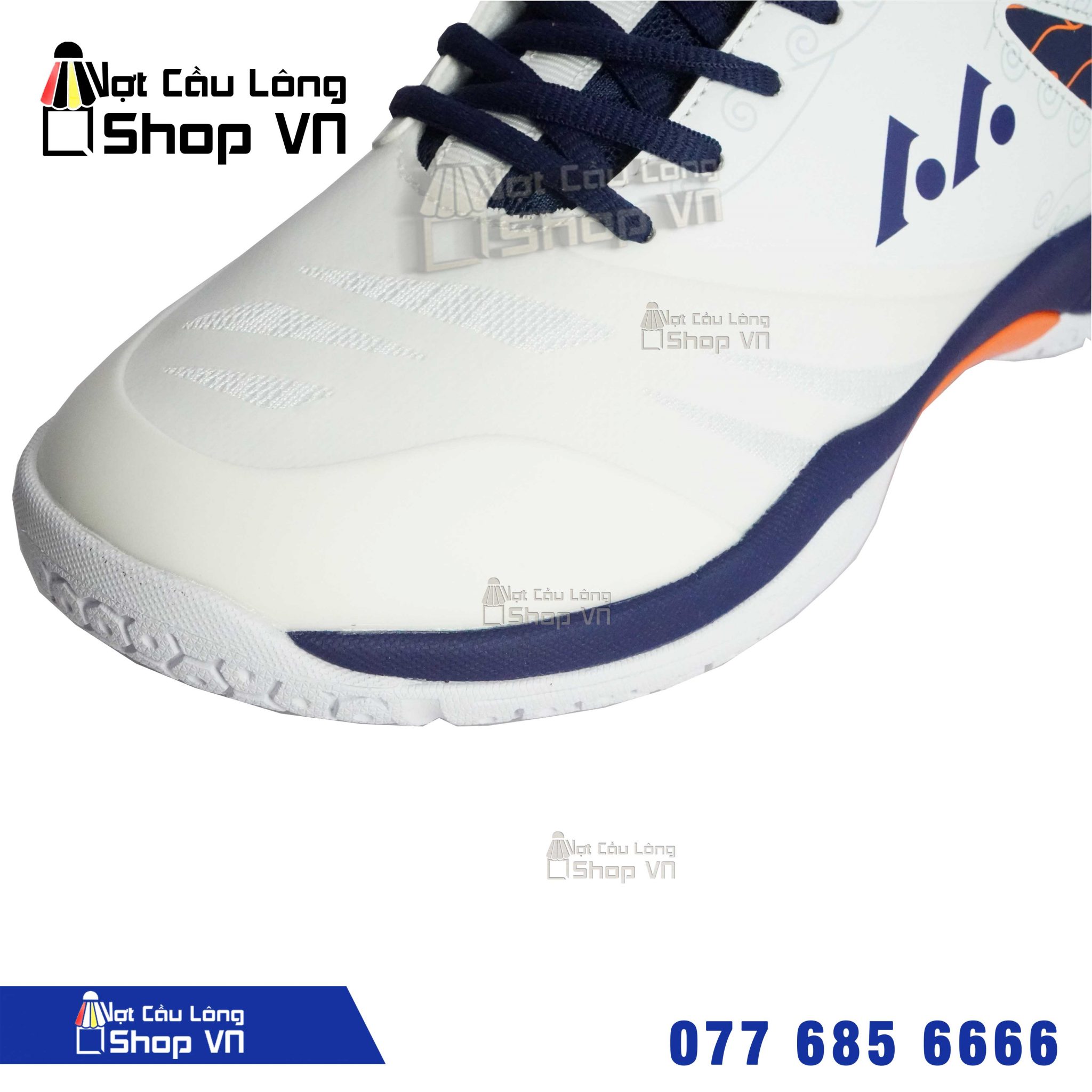 Giày cầu lông Lefus LFS-L019 Trắng đen - Vợt Cầu Lông Shop