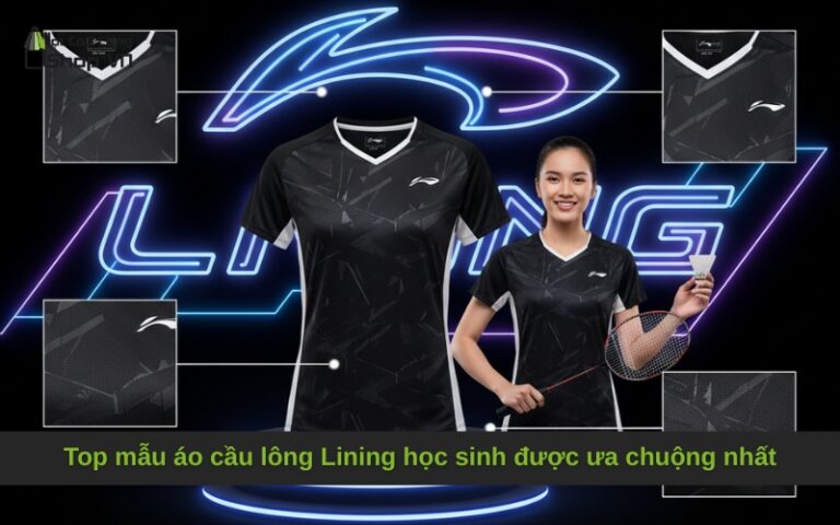 Đặt Sỉ Lẻ Áo Cầu Lông Lining Cho Học Sinh Giá Tốt Nhất - Vợt Cầu Lông